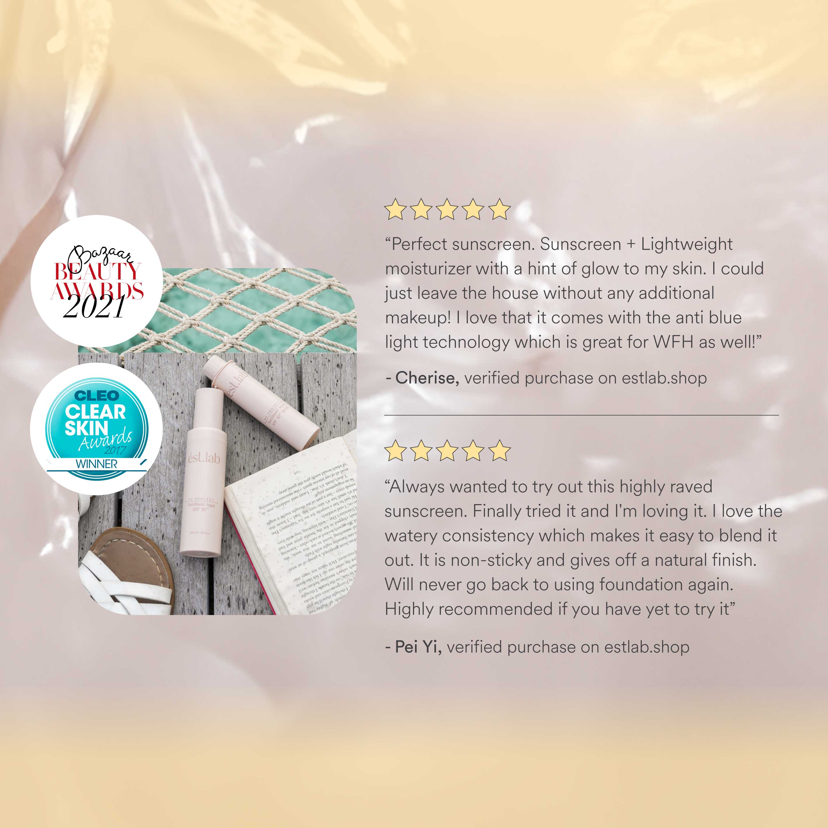 SunShield Aqua SPF 50*** – ést.lab